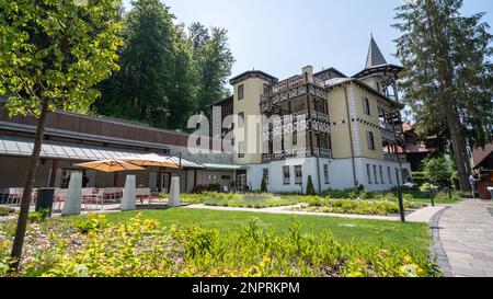 Villages and buildings architecture of Transylvania Stock Photo - Alamy