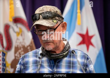 Tom Severin, the nephew of fallen Sergeant James Severin, who was shot ...