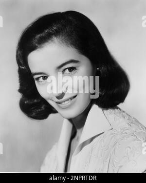 A portrait of actress Marisa Pavan and actor Jean-Pierre Aumont from ...