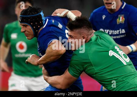 Juan Ignacio Brex of Italy during the Guinness Men's Six Nations 2025 ...