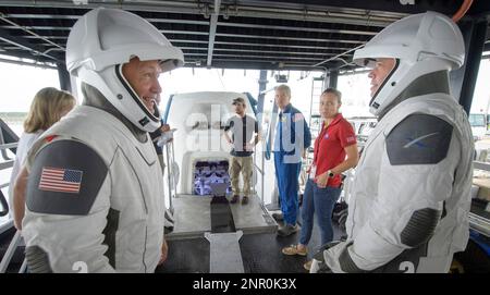 GO Searcher - SpaceX Crew Dragon recovery ship, near Cape Canaveral ...