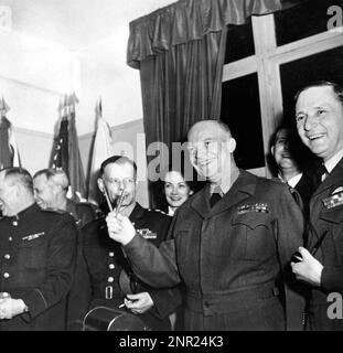 Kay Summersby with her World War II memorabilia. Her autographed ...