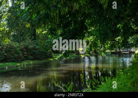 Borculo at the berkel river in the netherlands Stock Photo - Alamy