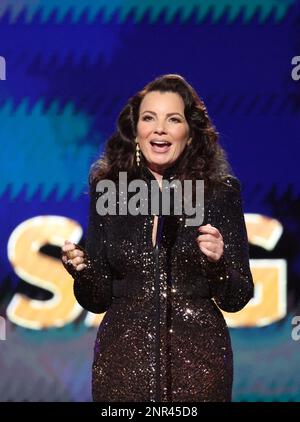 Fran Drescher, President of SAG-AFTRA, arrives at the 28th annual ...