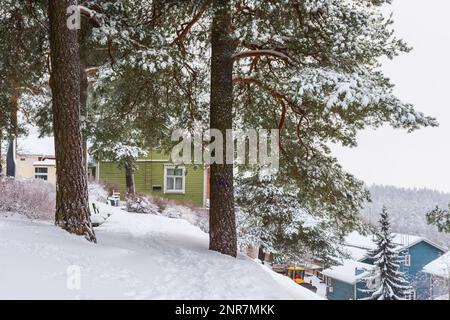 Old home of poet Lauri Viita in Pispala TAmpere Finland Stock Photo - Alamy