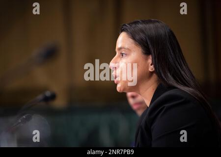 UNITED STATES - FEBRUARY 25: Loren AliKhan, Deputy Solicitor General ...