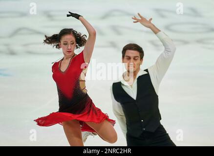 January 23, 2020: Evgeniia Lopareva and Geoffrey Brissaud of France ...