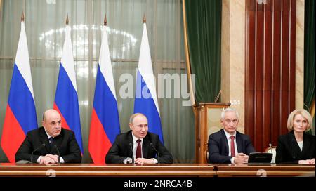 Left to right former Defense Ministers of the USSR Marshals Dmitry ...