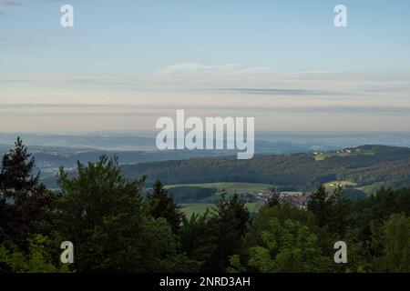 Forest areas in Germany photographed in the spring month of May Stock ...