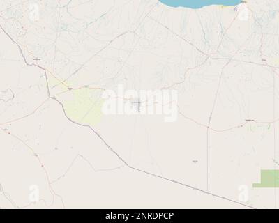 Maroodi Jeex, region of Somalia. Open Street Map. Locations and names ...