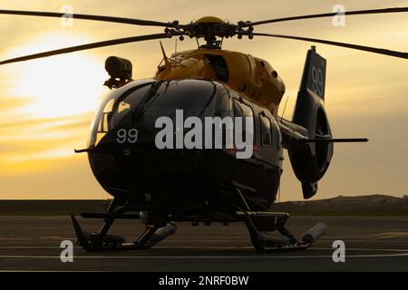 Airbus H-145M Jupiter HT 1, ZM499, 202 Sqn, RAF Valley, Anglesey ...