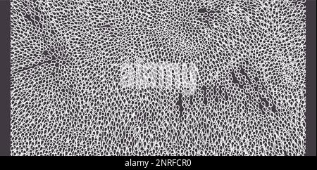 Abstract cellular background. Cell membrane structure in motion. 3D ...