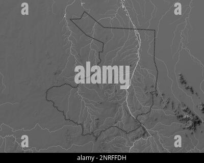 Central Equatoria, state of South Sudan. Open Street Map Stock Photo ...
