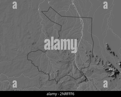 Central Equatoria, state of South Sudan. Open Street Map Stock Photo ...