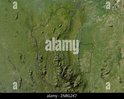 Colombo, district of Sri Lanka. Low resolution satellite map Stock ...