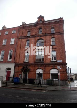 Dublin, Ireland - December 29th 2012 : View of the facade of the ...