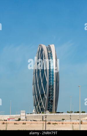 Aldar Headquarters Building and Al Sail Tower in Abu Dhabi, United Arab ...