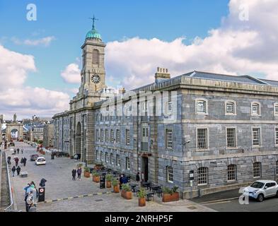 The Melville Building at the Royal William Yard, a former Royal Navy ...