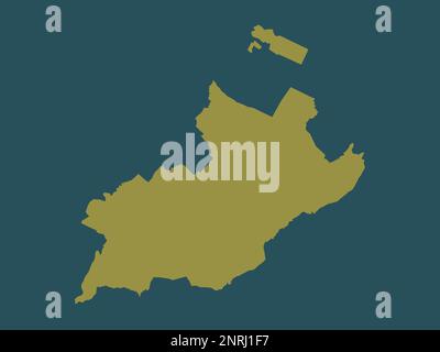 Geneve, canton of Switzerland. Solid color shape. Locations and names ...