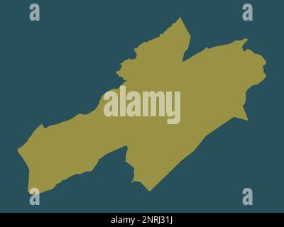 Neuchatel, canton of Switzerland. Solid color shape. Locations and ...