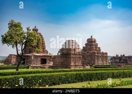 'Pattadakal, also called Raktapura,is a complex of Hindu temples built ...