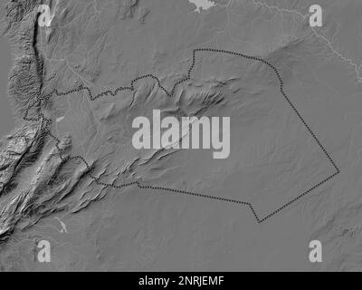 Hims, province of Syria. Elevation map colored in wiki style with lakes ...