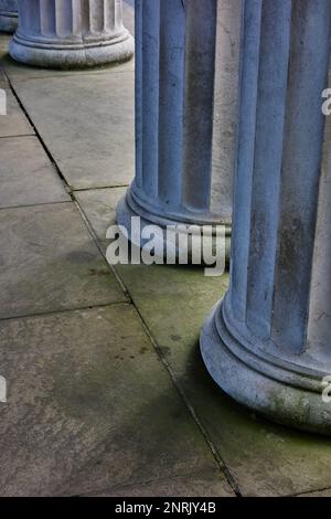 Base of stone pillars Stock Photo - Alamy