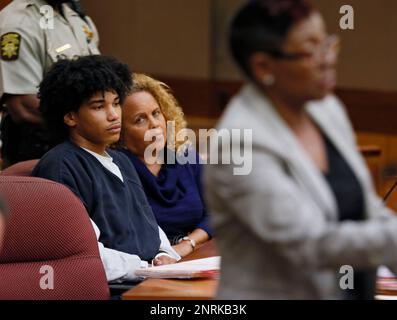 Barron Brantley listens during a preliminary hearing, Friday, Nov. 22 ...