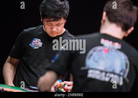 American Max Park continued his meteoric rise in the competitive Rubik ...