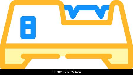 knife butcher sharpener color icon vector illustration Stock Vector ...