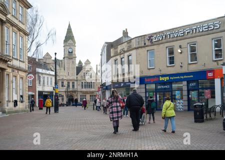 Around Trowbridge, a market town in wiltshire UK. Town Centre Stock ...