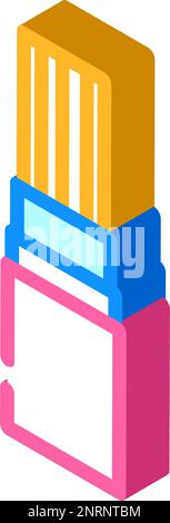 heat resistant flame retardant isometric icon vector illustration Stock ...
