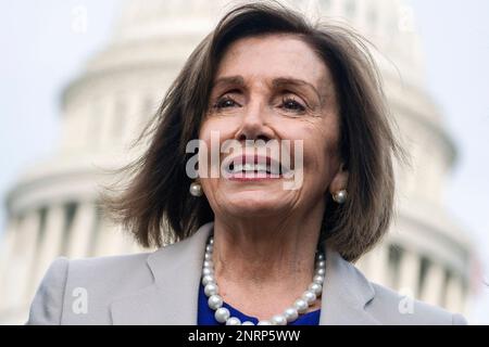UNITED STATES - OCTOBER 30: Speaker Nancy Pelosi, D-Calif., left, and ...