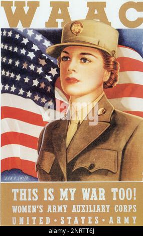 Recruiting Poster for the Women's Army Auxiliary Corps. It reads ...