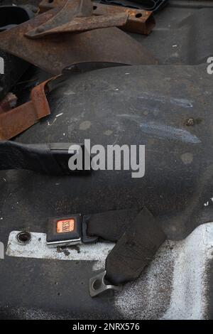 Junkyard Shots Filled with Dead and Decaying Cars that have been lost ...