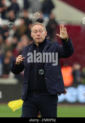 Nottingham Forest fans during the Premier League match Nottingham ...