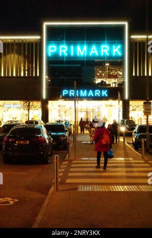 Primark Retail store in Greenwich Shopping Park, London, United Kingdom ...