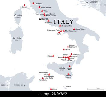 map of ischia Stock Photo - Alamy