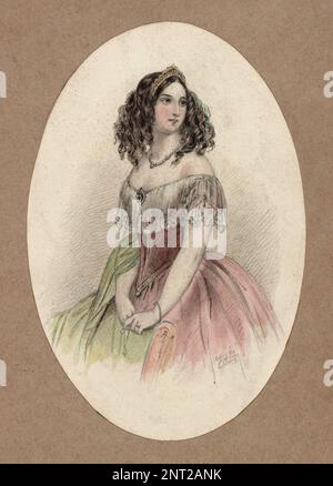 Edith Dombey, fictional character from the book Dombey and Son, written ...