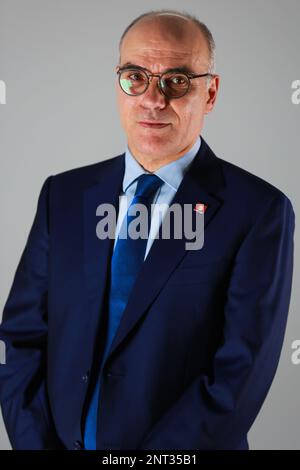 Portrait of Nabil Ammar, Minister of Foreign Affairs of Tunisia. in ...