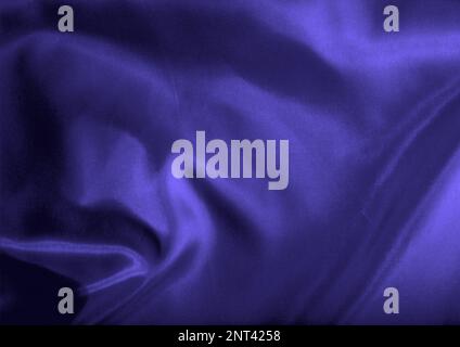 Deep blue glossy cloth texture background. Natural textile material ...