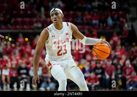 Maryland guard Ian Martinez during the second half of an NCAA college ...
