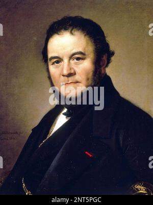 Stendhal (1783-1842), French writer, Henri Beyle (Stendhal). After the ...