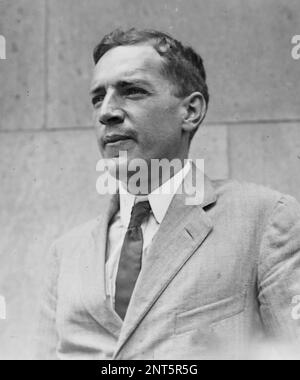 American novelist Upton Sinclair, (1878-1968), c. 1935.. Courtesy: CSU ...