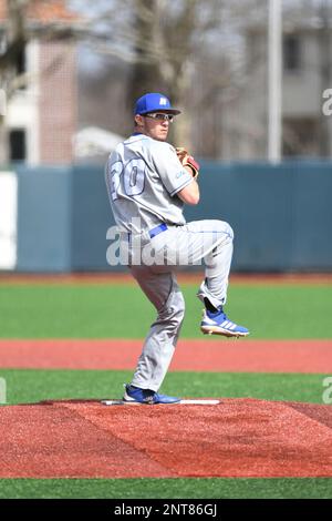 Hofstra University Pride pitcher James Cardinale (30) during game ...