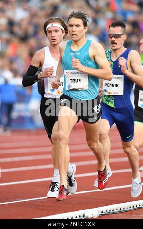 Ben True aka Benjamin True (USA) places fifth in the 5,000m in 13:16.48 ...