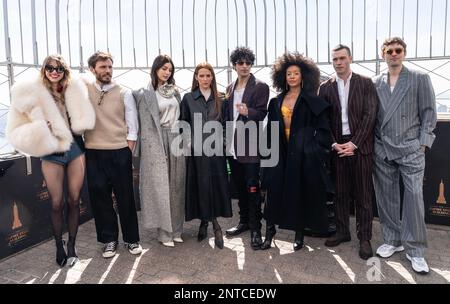 Suki Waterhouse, Sam Claflin, Camila Morrone, Riley Keough, Sebastian ...