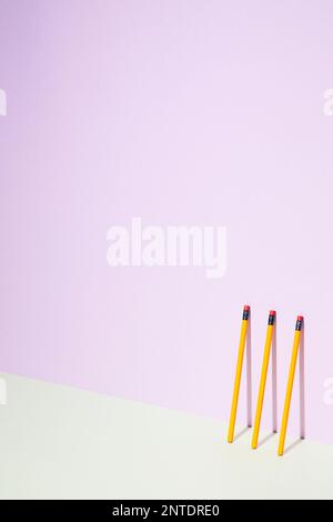 Various objects of pastel background Stock Photo - Alamy