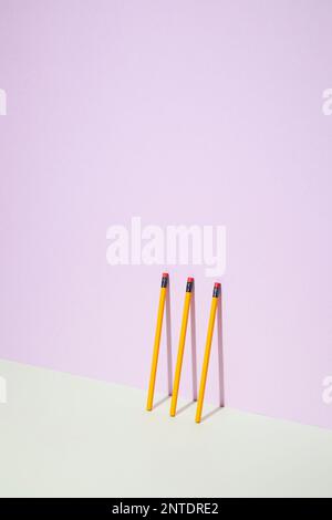Various objects of pastel background Stock Photo - Alamy