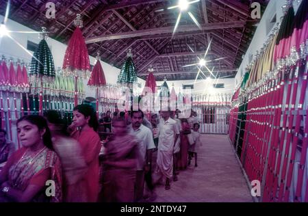 Chamayam, a display of Pooram festivel ornaments in Thrissur Trichur ...